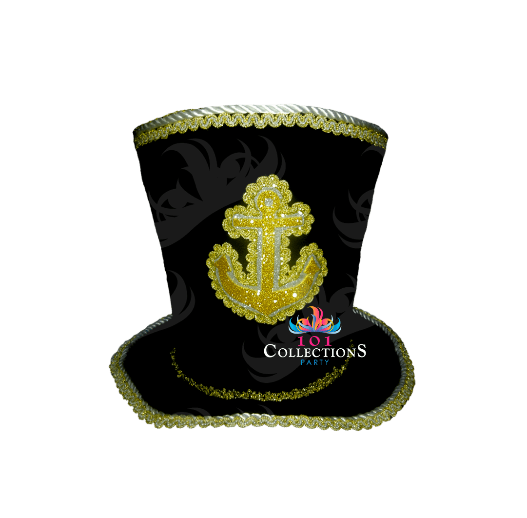 Captain Top Hat - Emblem Clipart - Large Size Png Image - PikPng