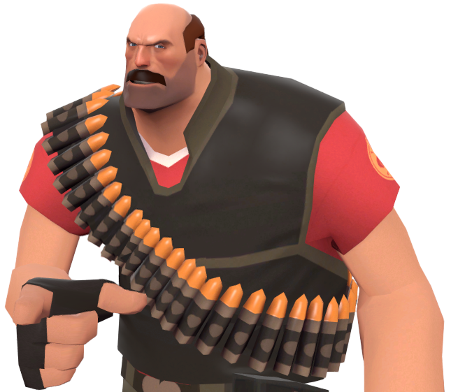 Tf2 Heavy Blu Clipart - Large Size Png Image - PikPng