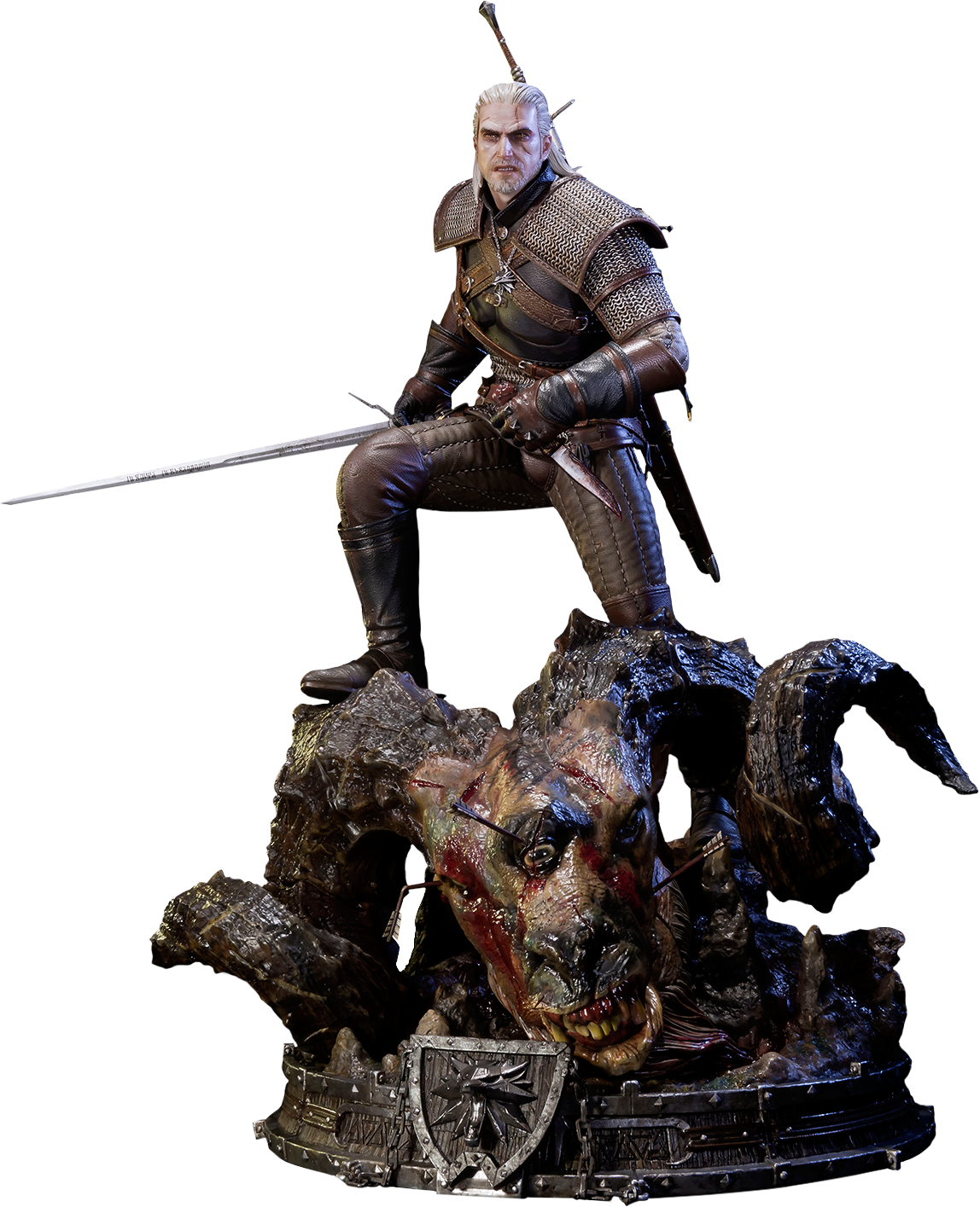 Download The Witcher - Witcher Wild Hunt Figure Clipart Png Download ...