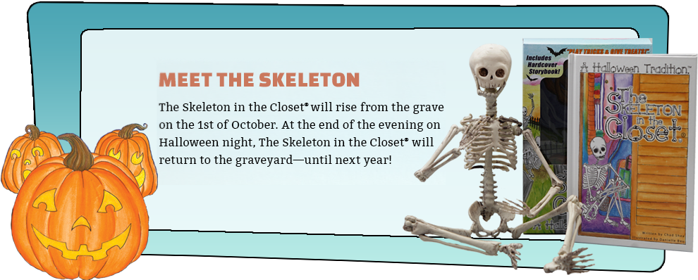 All October Long - Skeleton Clipart - Large Size Png Image - PikPng