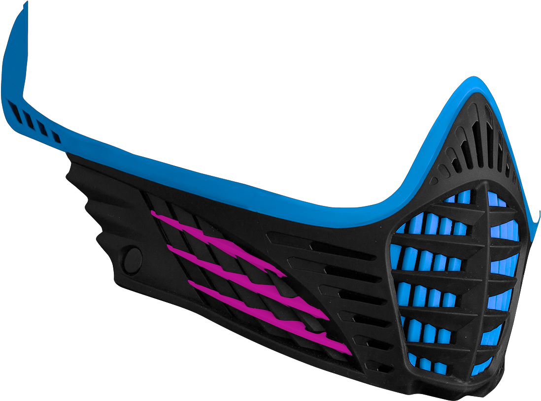 Pink And Black Paintball Mask Clipart - Large Size Png Image - PikPng