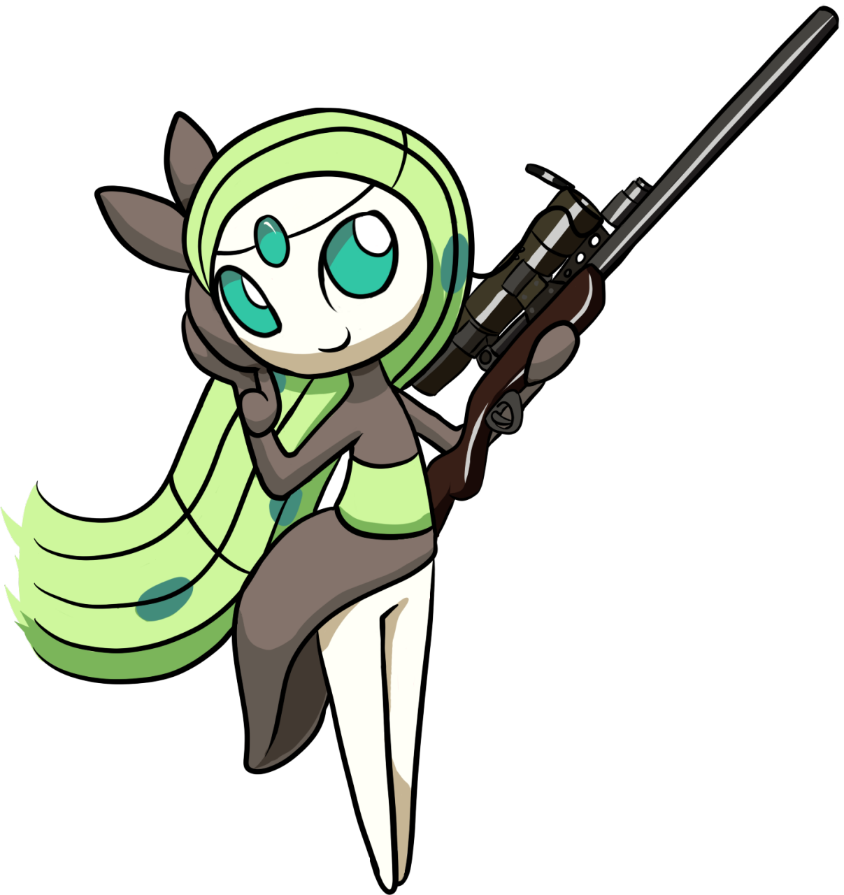 Transparent Meloetta Clipart - Large Size Png Image - PikPng