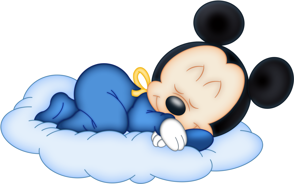 Blue Mickey Mouse Png Clipart - Large Size Png Image - PikPng