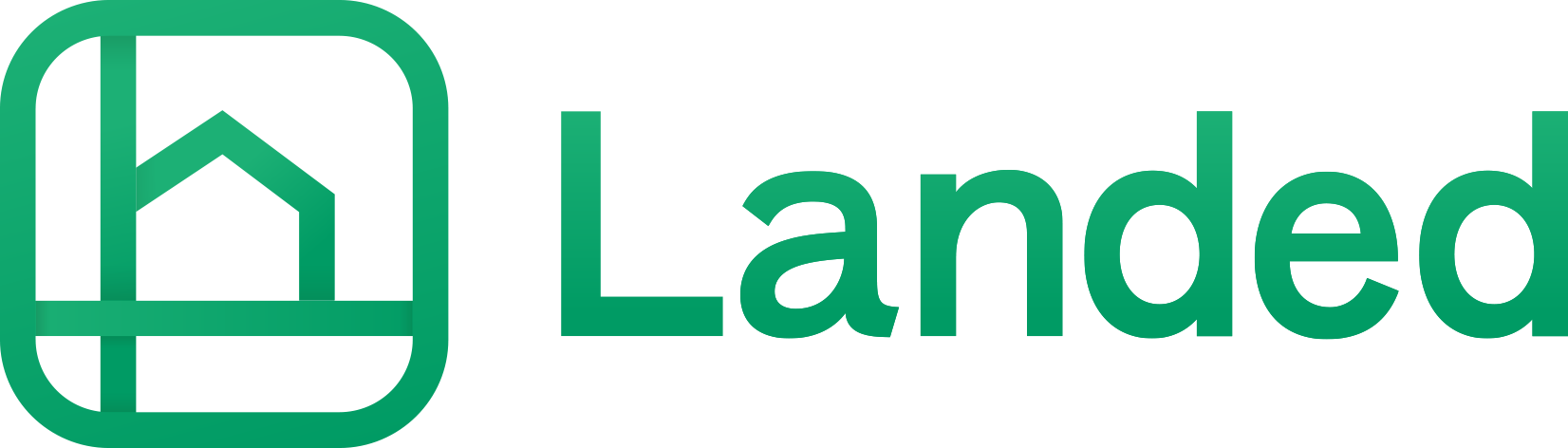 Landed - Landed Logo Clipart - Large Size Png Image - PikPng