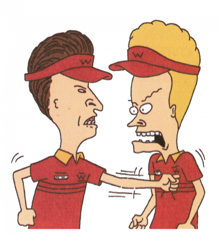 Beavis And Butthead - Cartoon Clipart - Large Size Png Image - PikPng