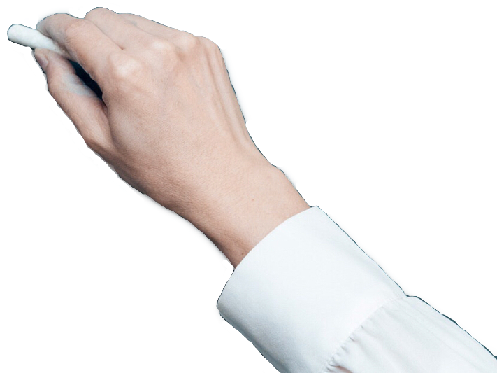 Download Hand Chalk Freetoedit Sticker - Hand With Chalk Transparent ...