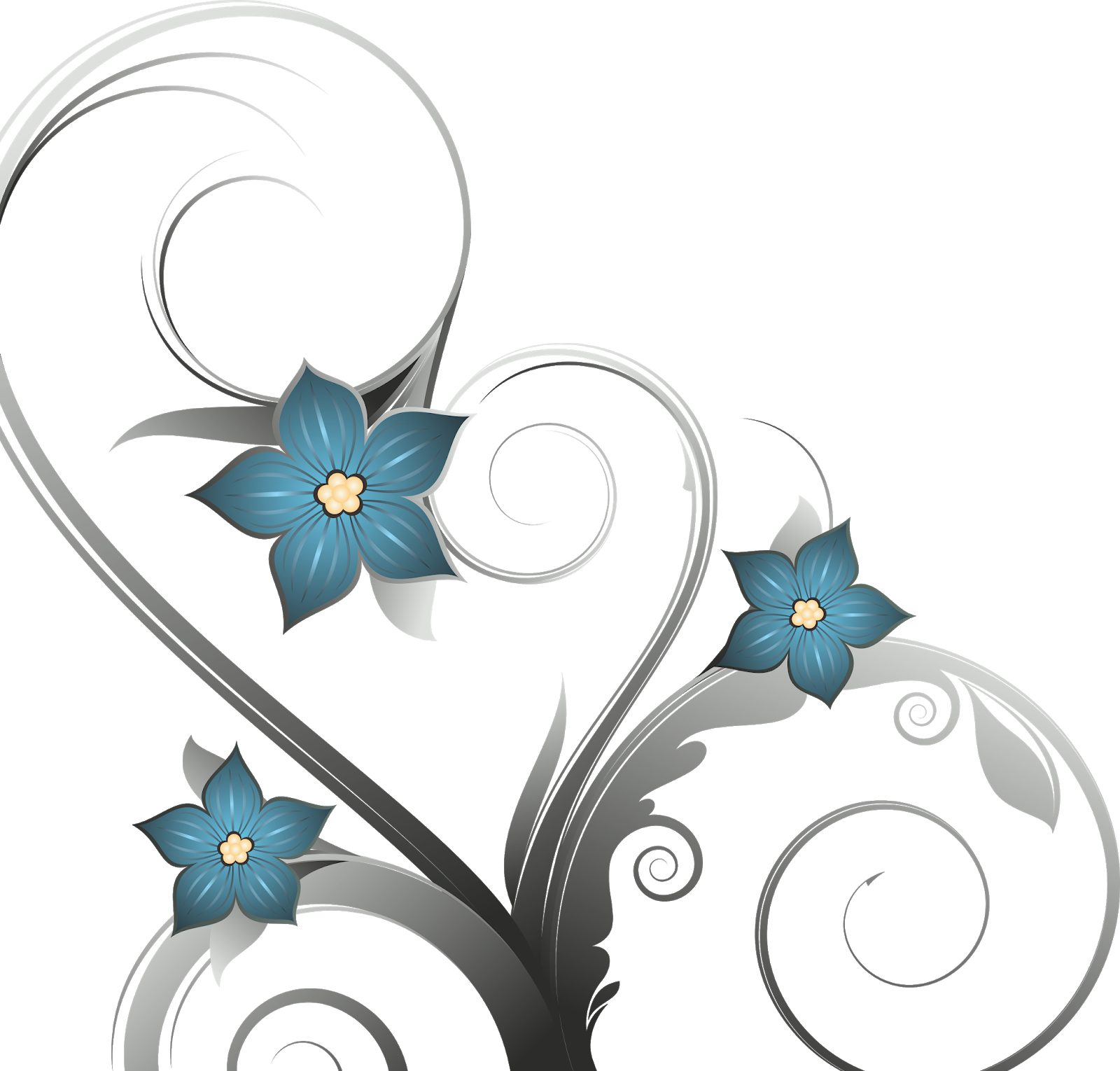 Download Floral Vector Png, Floral Vector, Floral Png, Flower - Vector ...