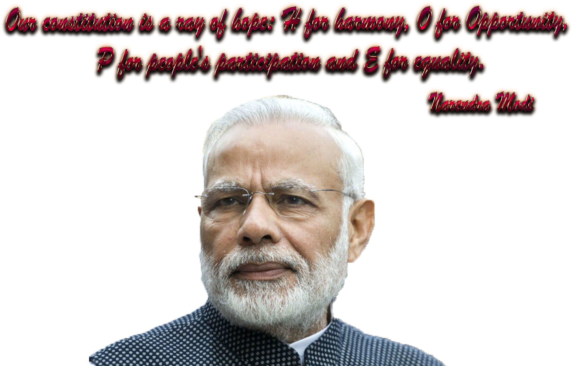 Narendra Modi Clipart - Large Size Png Image - PikPng