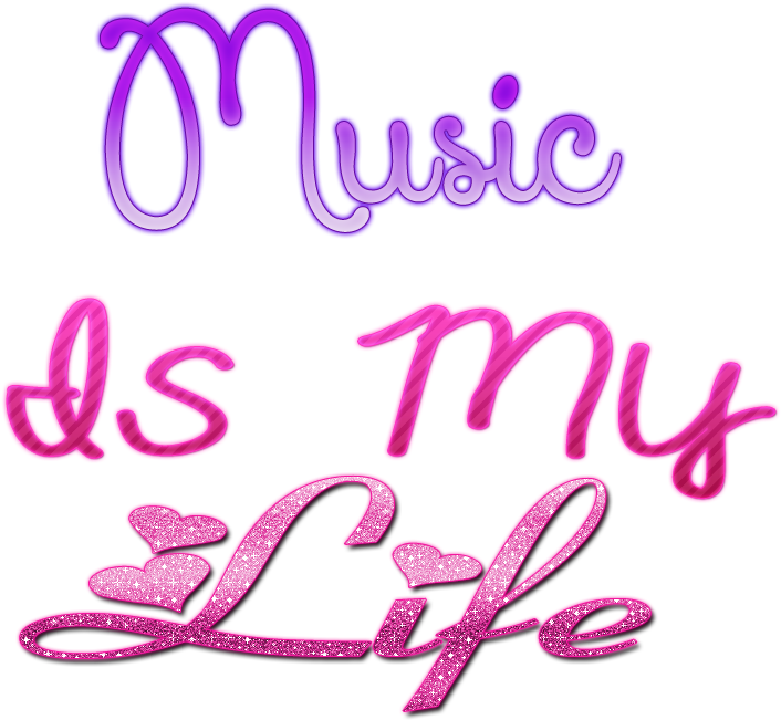 Music Text Png - Calligraphy Clipart - Large Size Png Image - PikPng