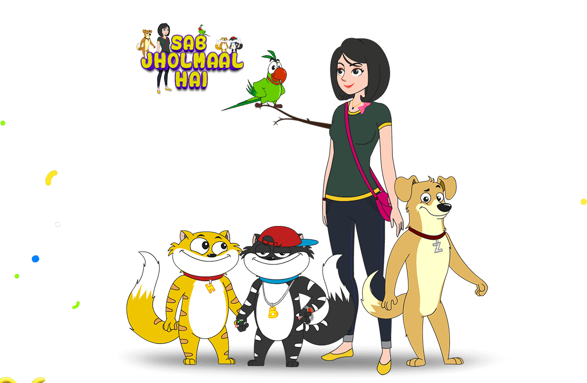 Sab Jholmaal Hai - Sab Jholmaal Hai Cartoon Clipart - Large Size Png ...