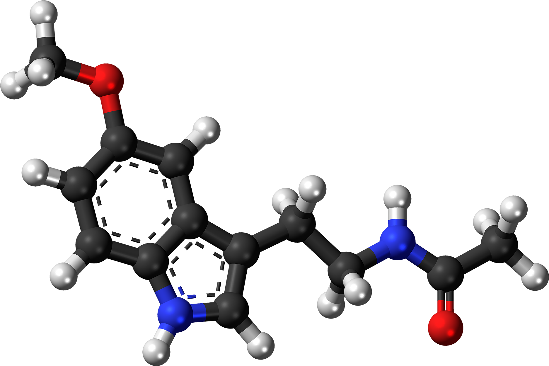 Melatonin Molecule Clipart - Large Size Png Image - PikPng