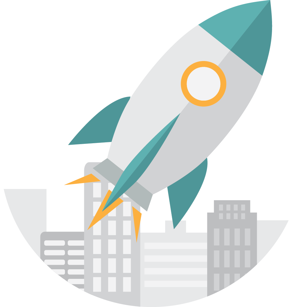 Blast Off To Your Dream Job Icon - Circle Clipart - Large Size Png ...