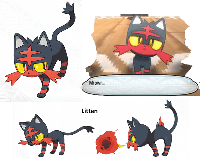 Pokemon 7 Gen Starter Clipart - Large Size Png Image - PikPng