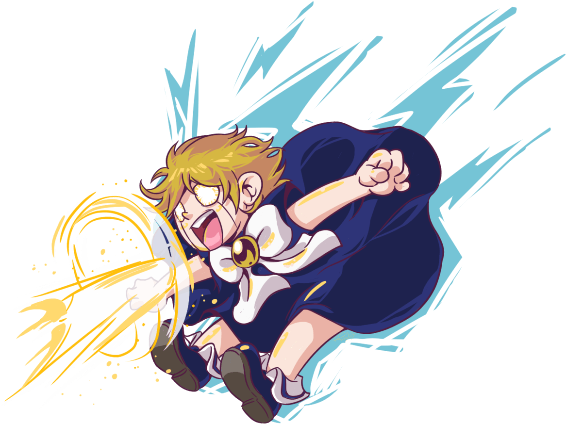 This Time It's Gash Bell Drawn From Memory - Zatch Bell Clipart - Large ...
