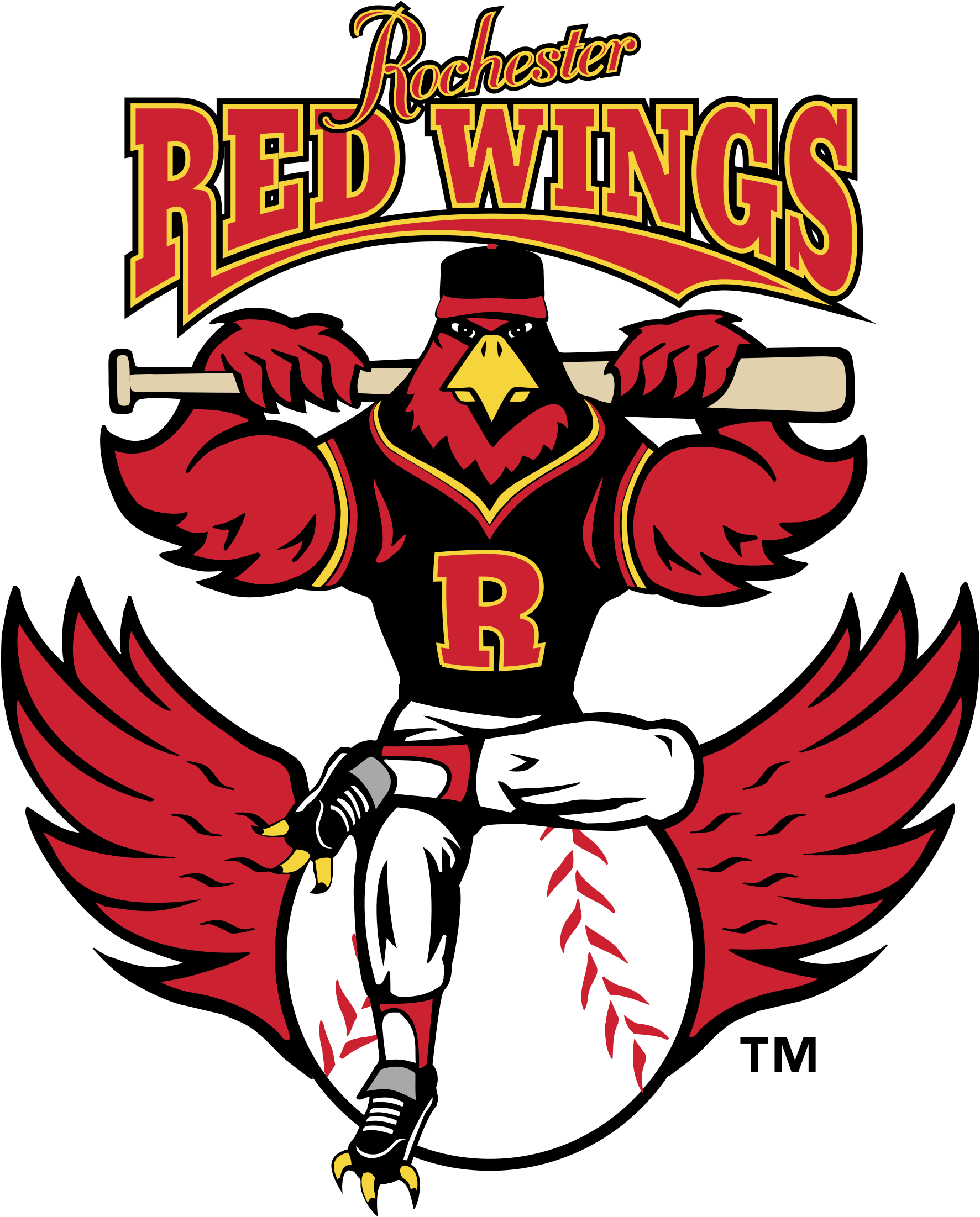 Rochester Red Wings Logo Png Transparent - Red Wing Baseball Team ...