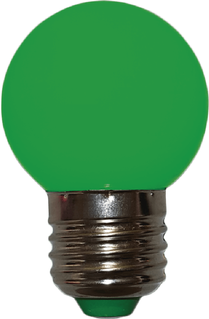 Bombillo Tipo Ping Pong Filamento Verde Micro Led - Incandescent Light ...
