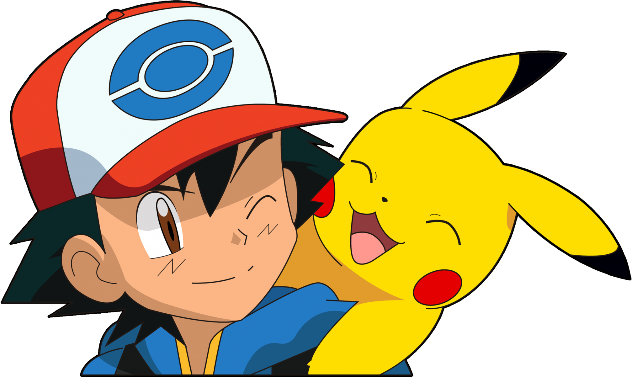 Pikachu Smiling Pokemon - Pokemon Png Clipart - Large Size Png Image ...