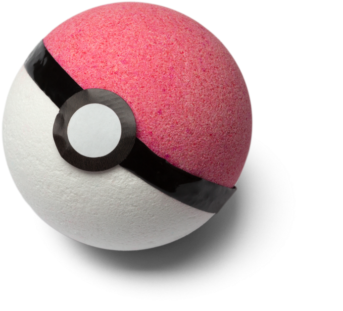 Pokeball Bubble Bomb - Sphere Clipart - Large Size Png Image - PikPng