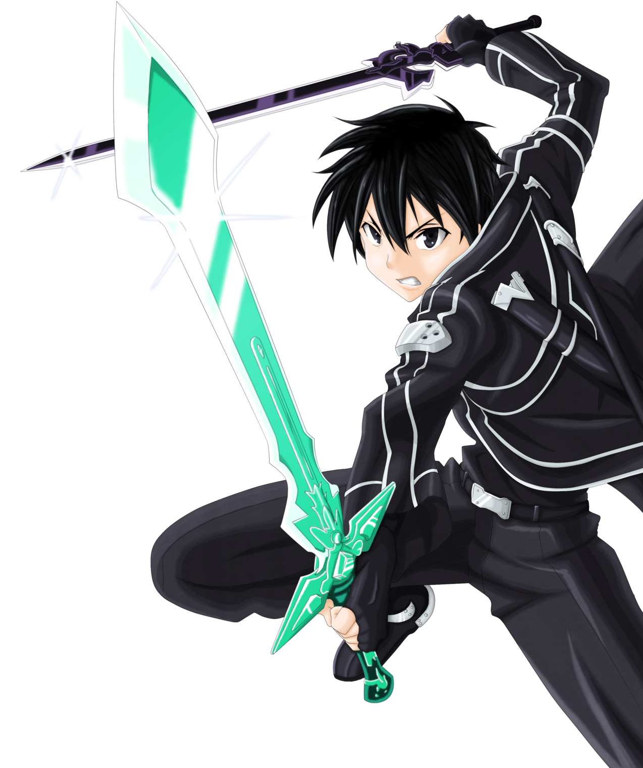 Kirito Clipart - Large Size Png Image - PikPng