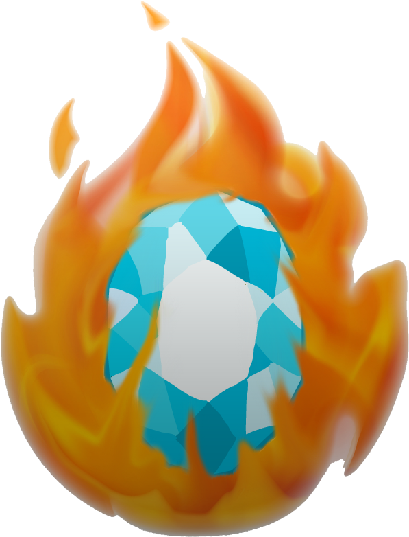 Brawlhalla Fire Diamond Banner Clipart - Large Size Png Image - PikPng