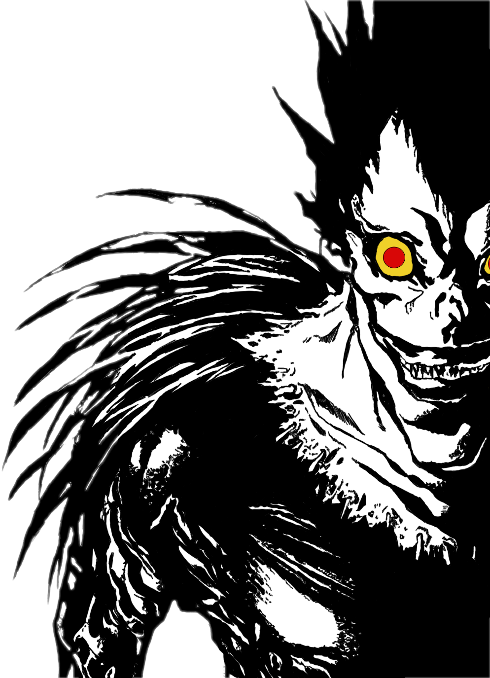 #ryuk #deathnote #freetoedit - Death Note Wallpaper Ryuk Clipart ...