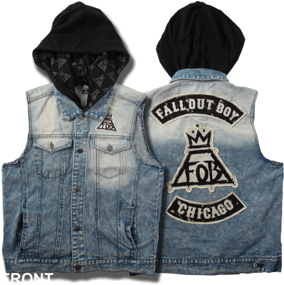 Fall Out Boy Vest Clipart - Large Size Png Image - PikPng