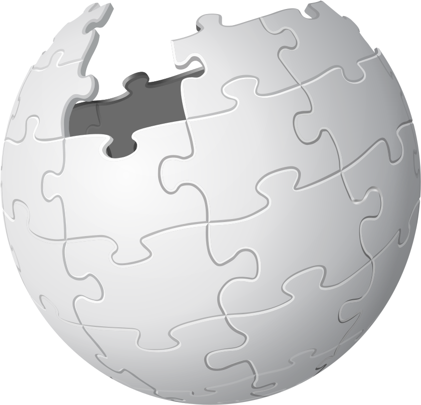 Wikipedia Logo Blank Clipart - Large Size Png Image - PikPng