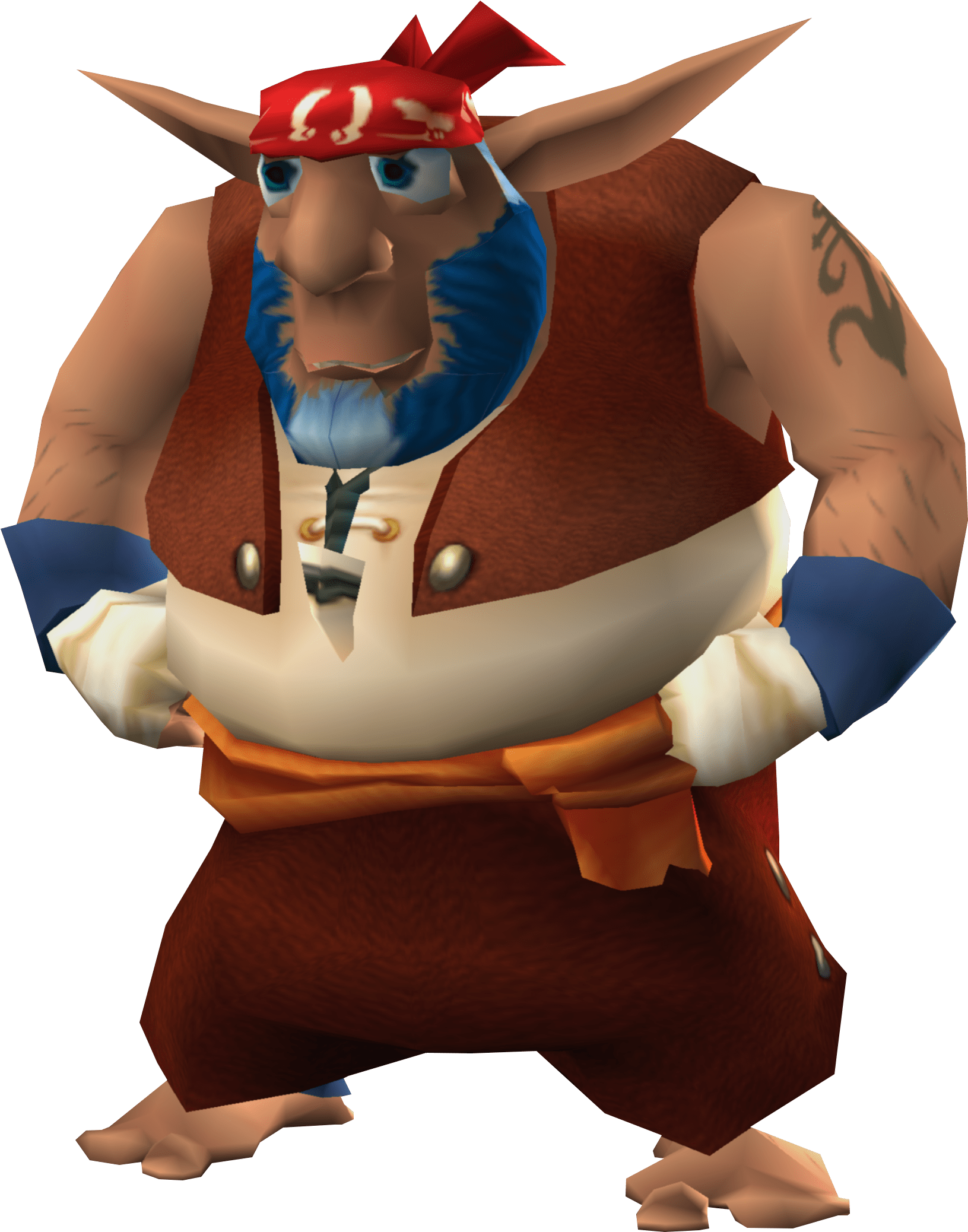 Jak And Daxter Fish Guy Clipart - Large Size Png Image - PikPng