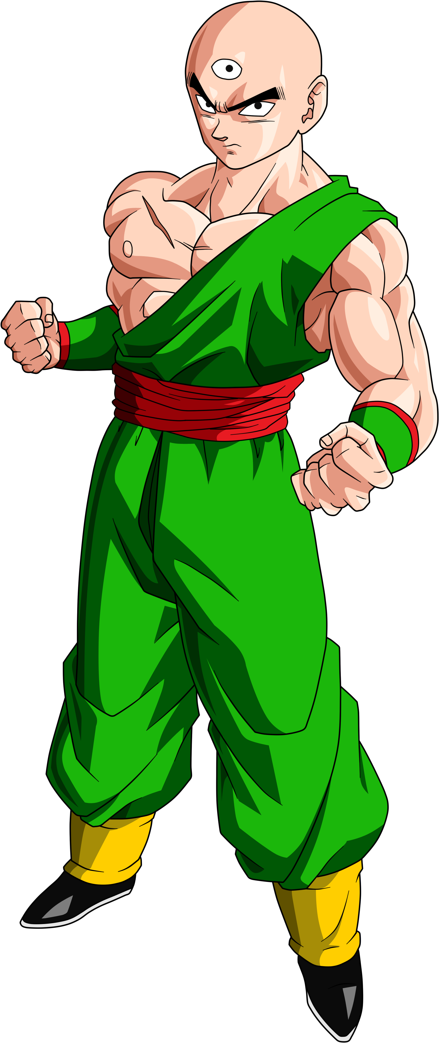 Matches - Tien Dragon Ball Z Clipart - Large Size Png Image - PikPng