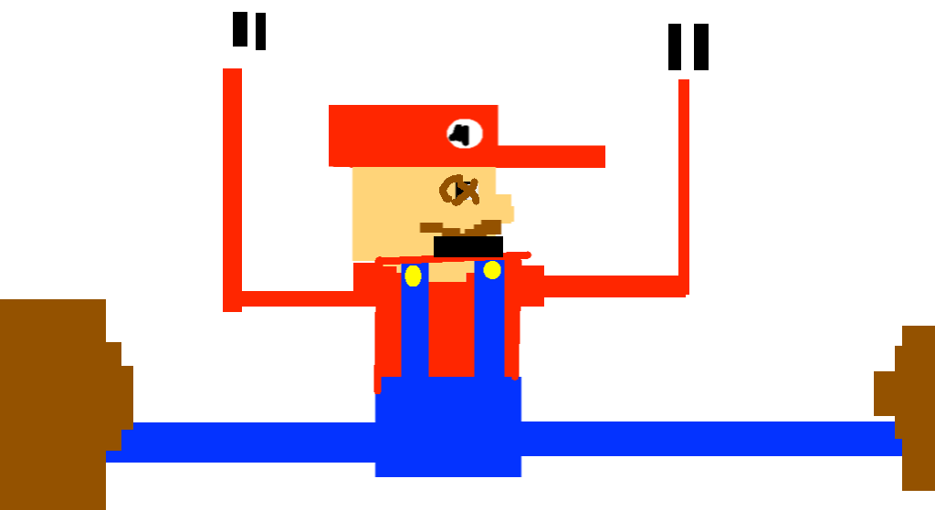 Mario - Dead - Illustration Clipart - Large Size Png Image - PikPng