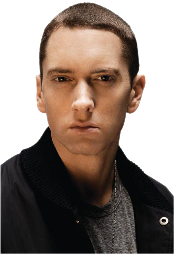 Eminem Face Png - Slim Shady Black Hair Clipart - Large Size Png Image ...