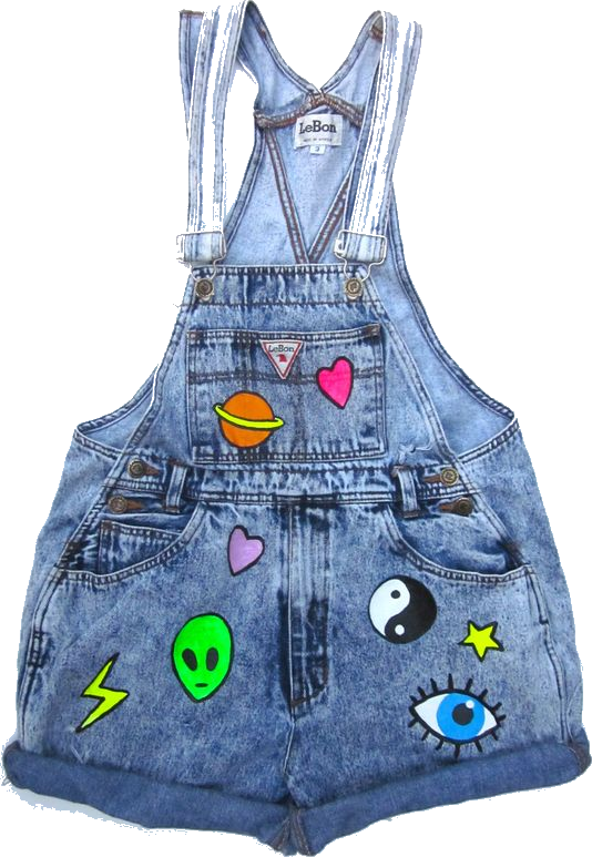 Aesthetic Overalls Png Clipart - Large Size Png Image - PikPng