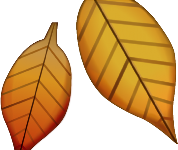 Download Autumn Leaves Clipart Emoji - Fall Leaves Emoji Png ...