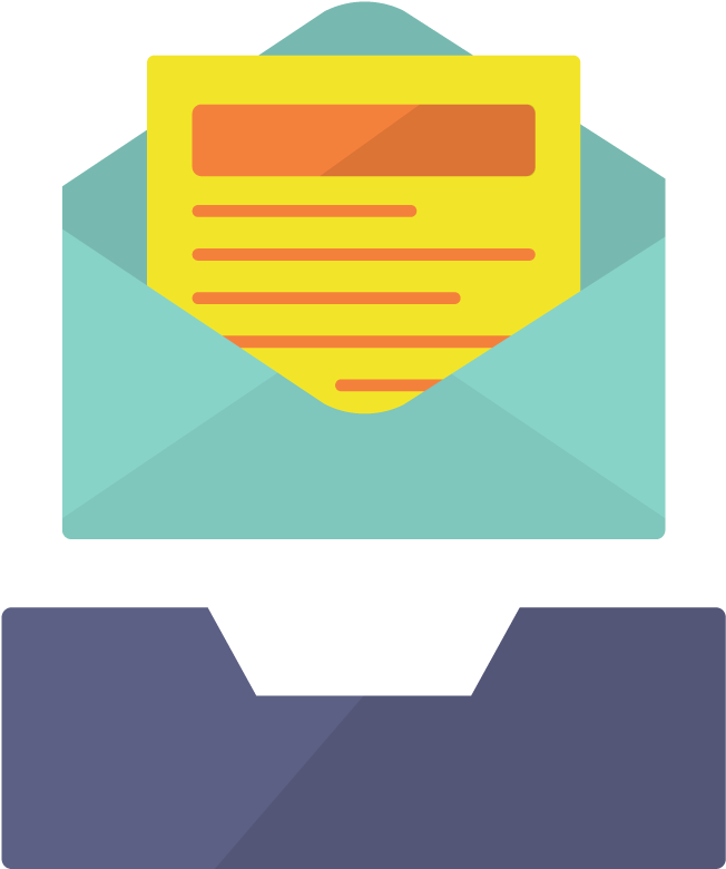 Delivered To Your Inbox - Graphic Design Clipart - Large Size Png Image ...