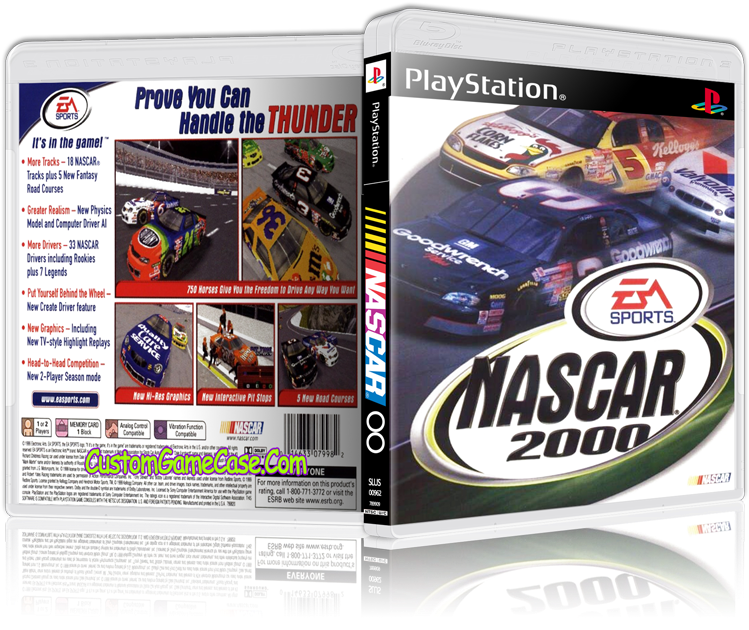 Sony Playstation 1 Psx Ps1 - Playstation Nascar 2000 Clipart - Large ...