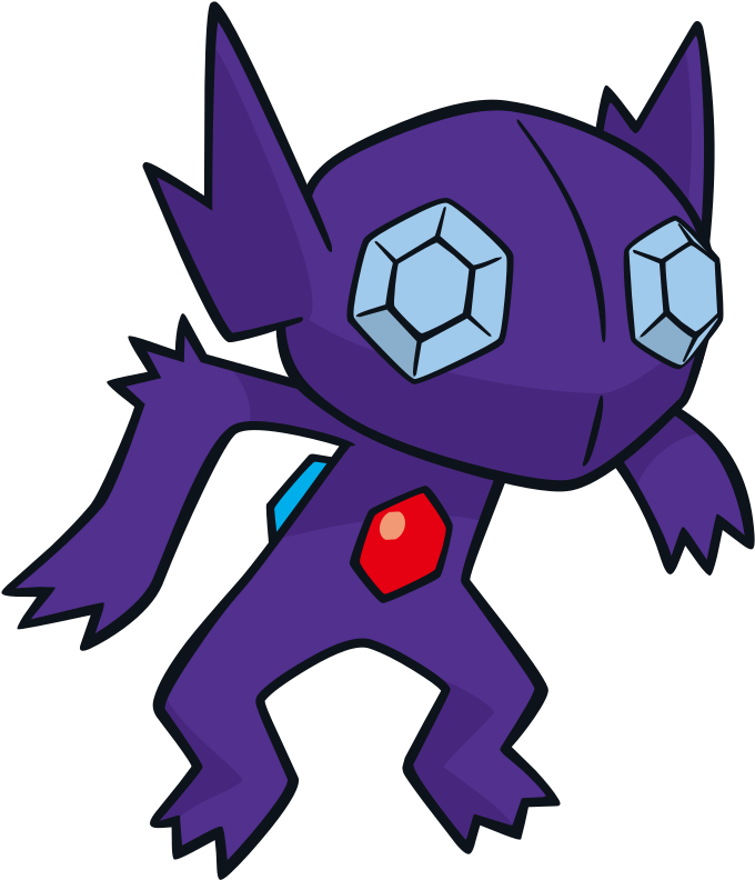 Sableye Global Link Artwork - Pokemon Sableye Clipart - Large Size Png ...