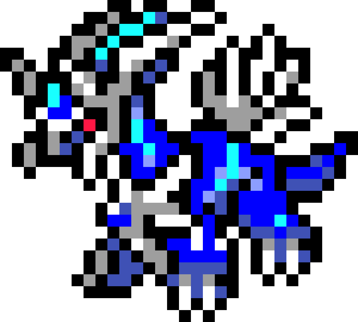 Dialga - Pokemon Pixel Art Dialga Clipart - Large Size Png Image - PikPng