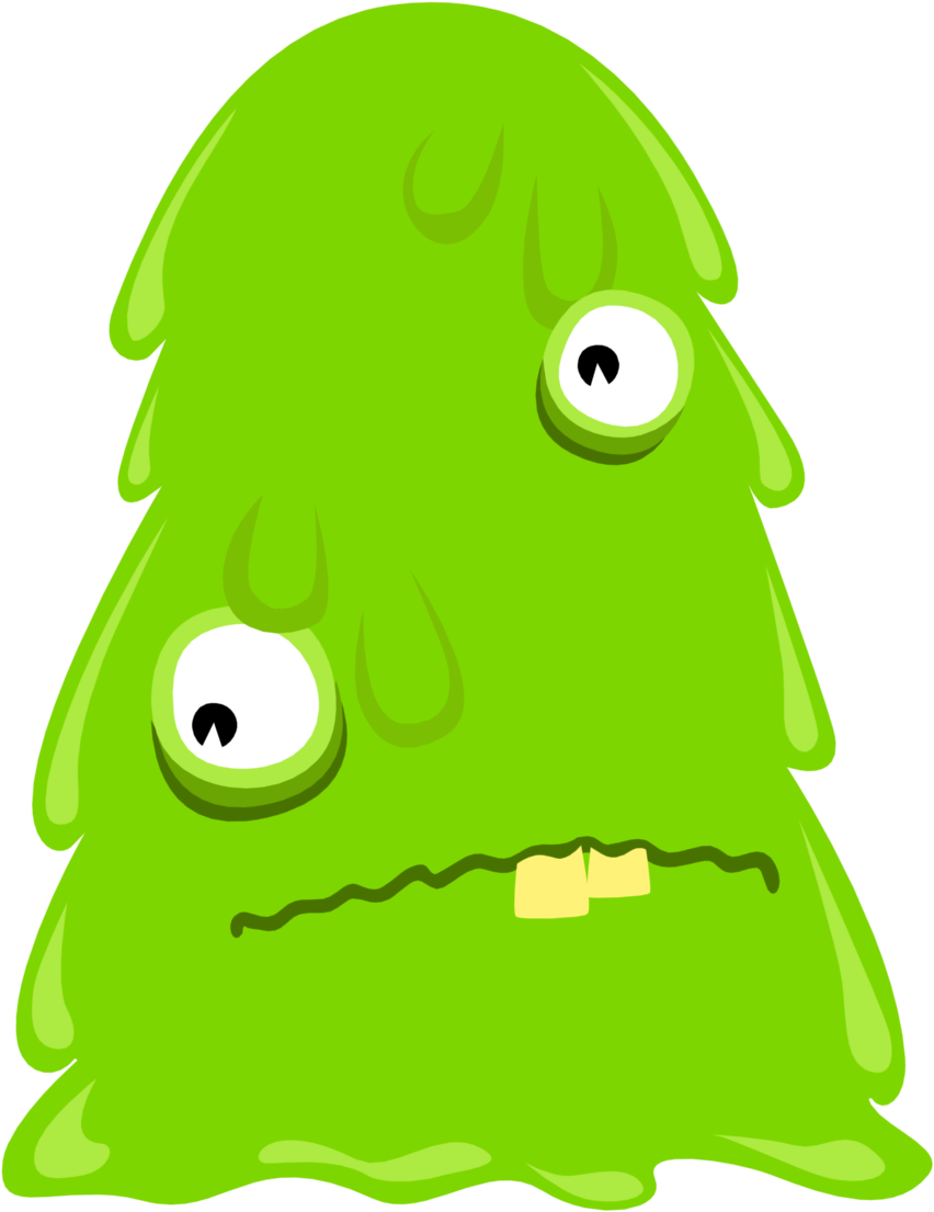 Ooze Blob - Cartoon Clipart - Large Size Png Image - PikPng