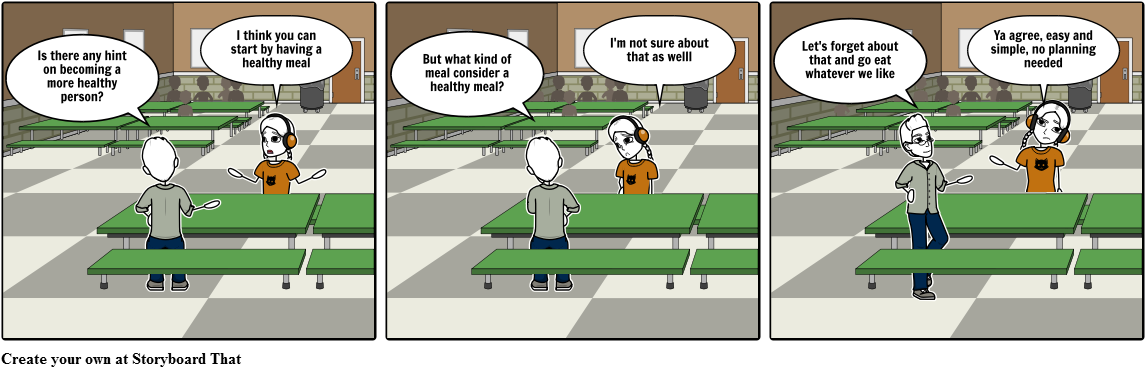 Rate Of Obesity - Storyboard Cafeteria Clipart - Large Size Png Image ...