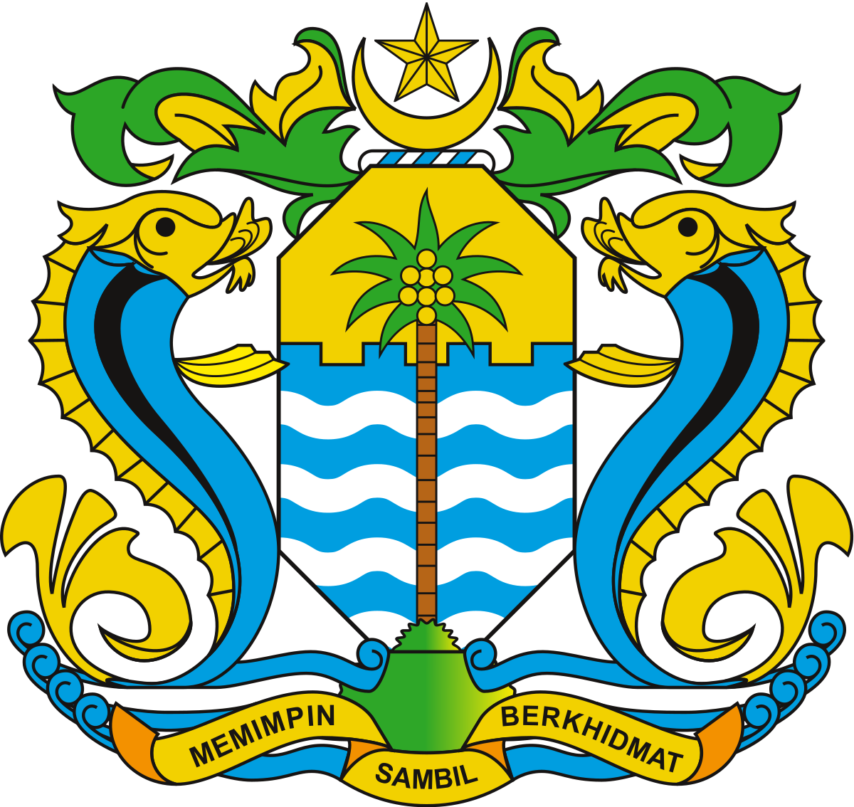 Putrajaya - Pulau Pinang Coat Of Arms Clipart - Large Size Png Image ...