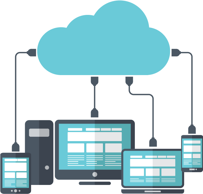 Virtual Cloud Clipart - Large Size Png Image - PikPng