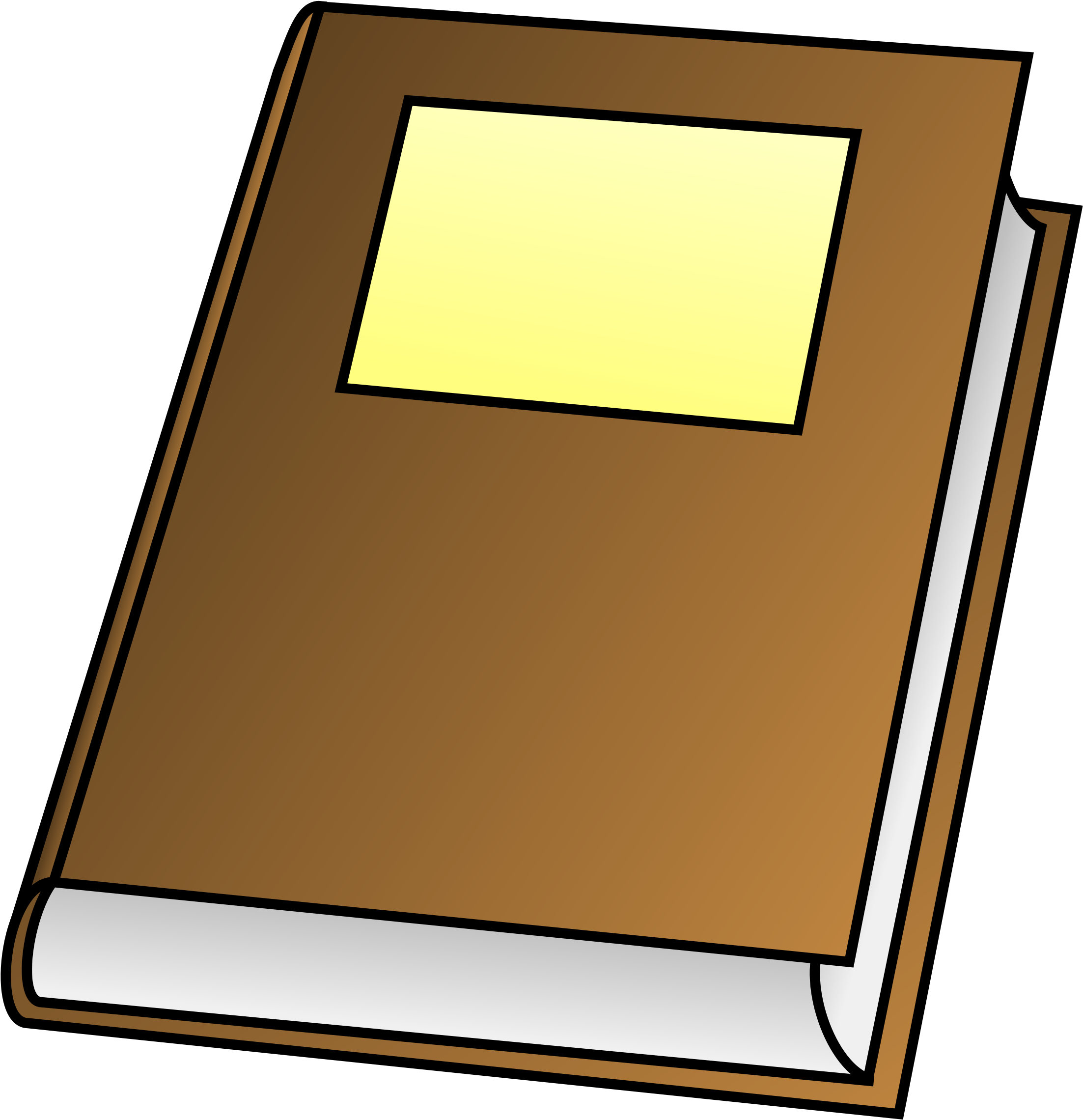 Simple Drawing Of Book Clipart - Large Size Png Image - PikPng