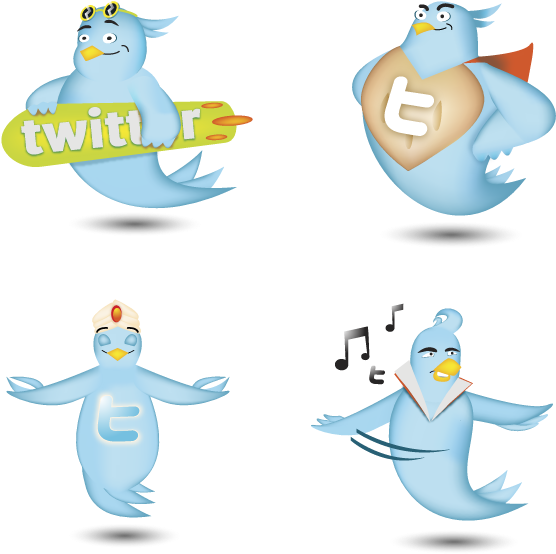Free Vector Twitter Icon Ai And Png Formats - Portable Network Graphics ...