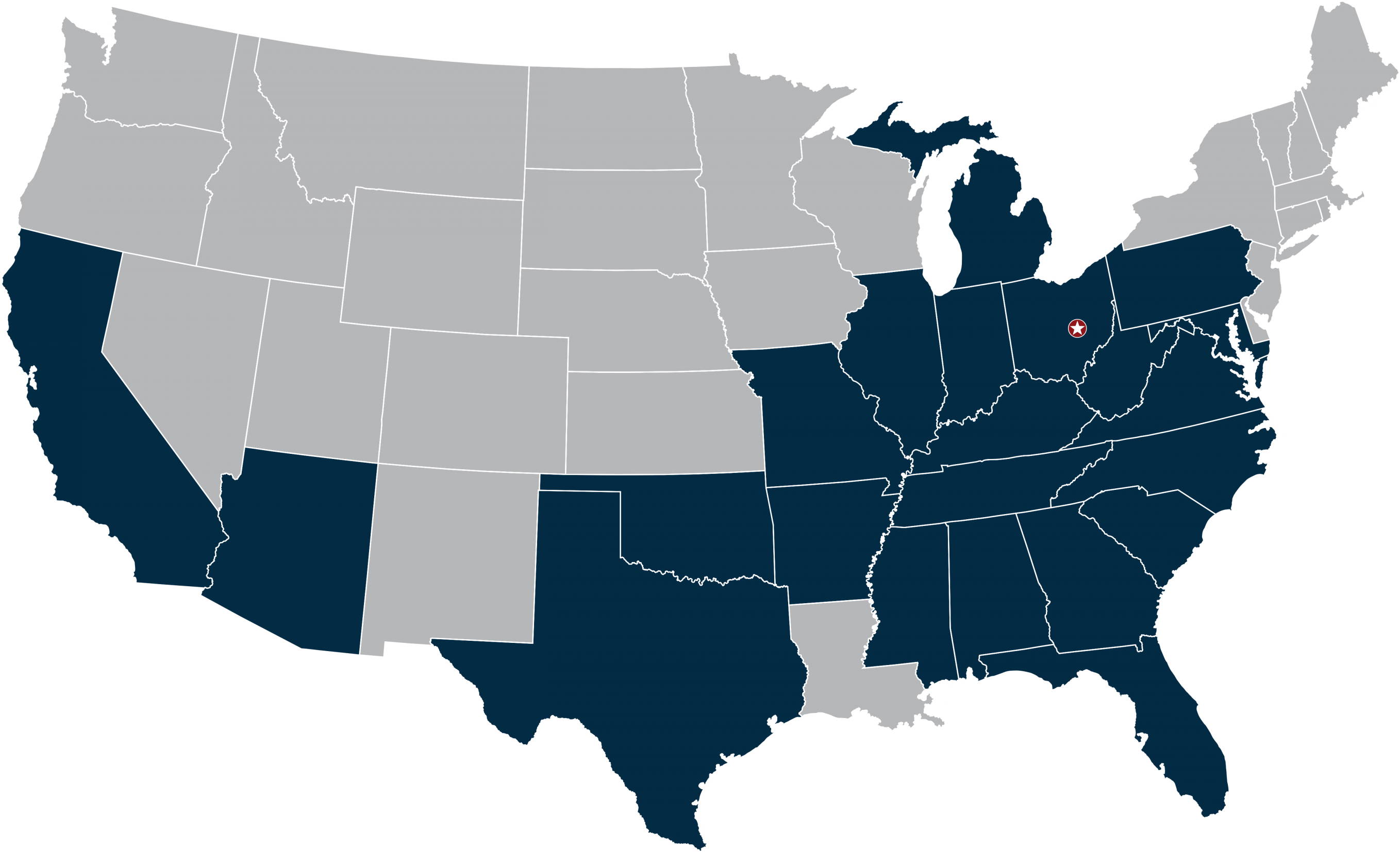 Location States - John F. Kennedy Library Clipart - Large Size Png ...