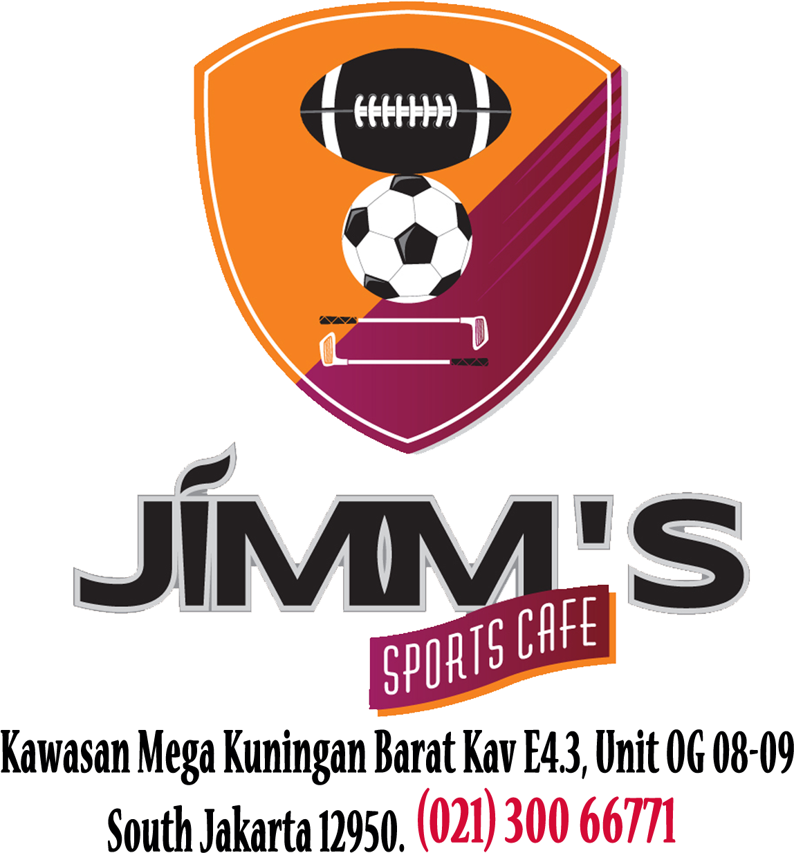 Jimms Sports Cafe - Kick American Football Clipart - Large Size Png ...