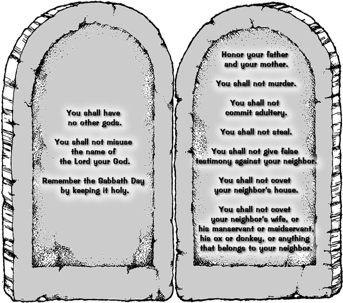 The Ten Commandments - Arch Clipart - Large Size Png Image - PikPng