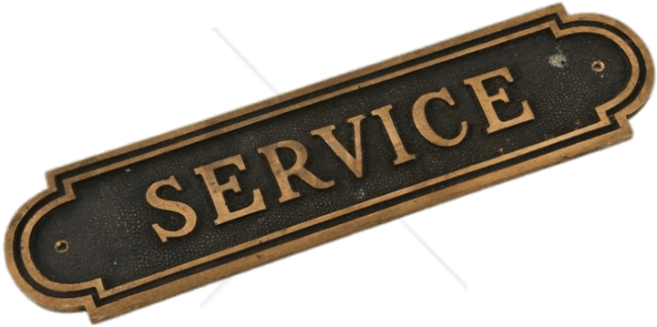 Free Png Vintage Bank Service Sign Png Image With Transparent - Signage ...