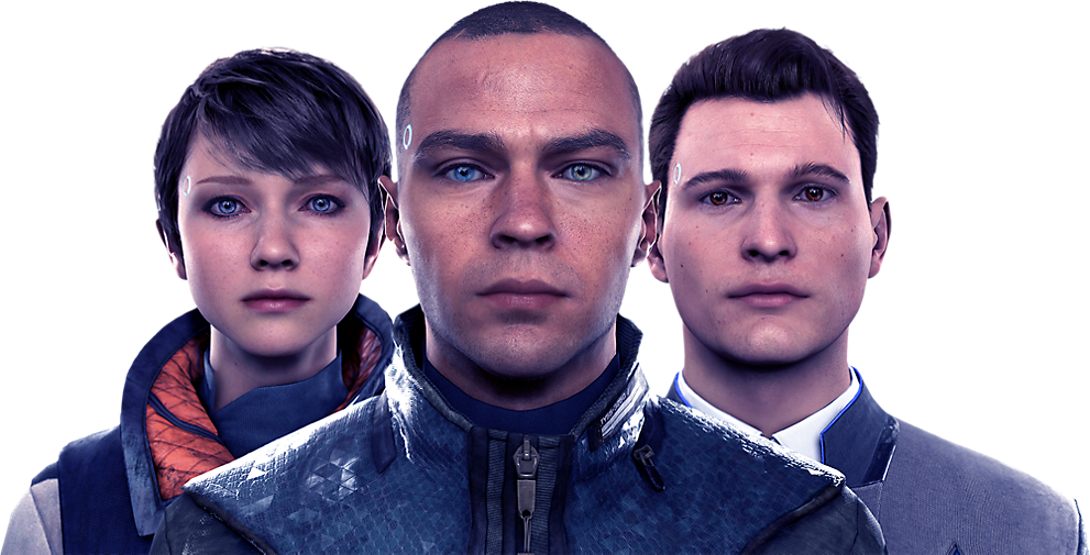 Become Human - Detroit Become Human Characters Clipart - Large Size Png ...