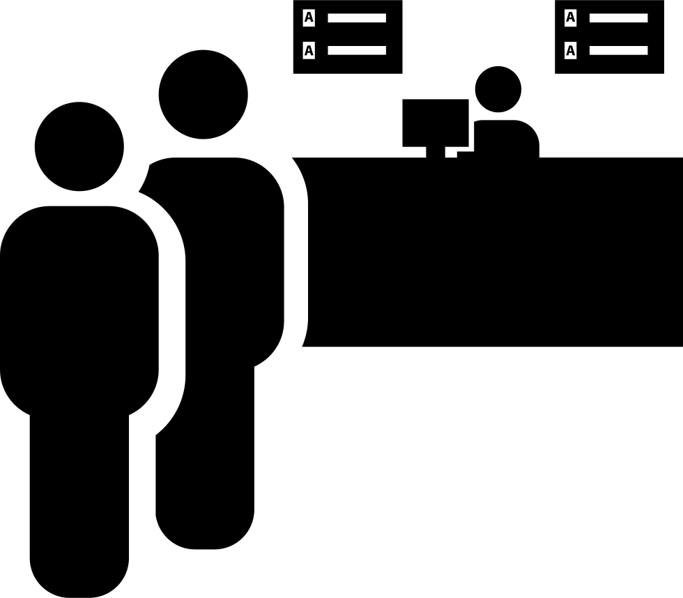 Png File Svg - Customer Service Counter Icon Clipart - Large Size Png ...