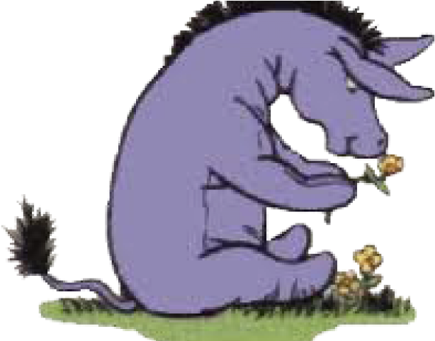 Classic Eeyore Png Clipart - Large Size Png Image - PikPng